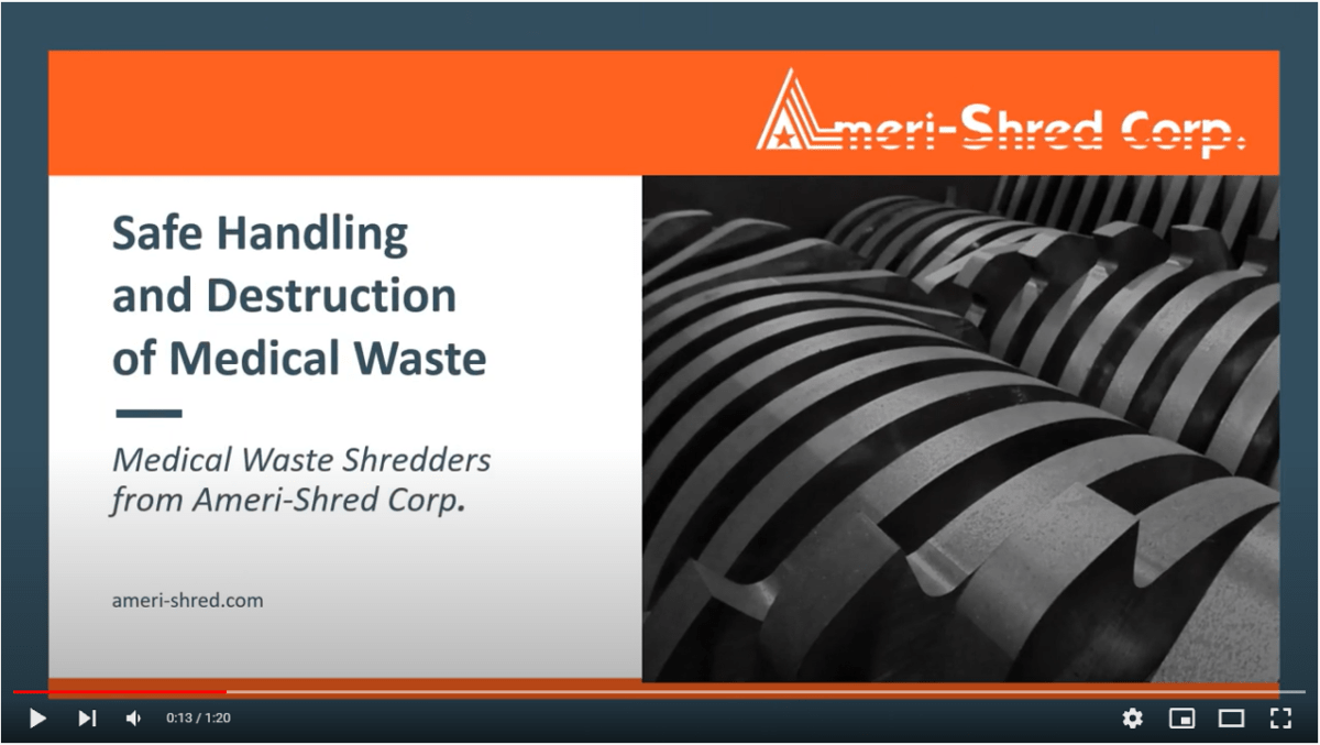 Medical Waste Shredders Archives - Ameri-Shred Corp.